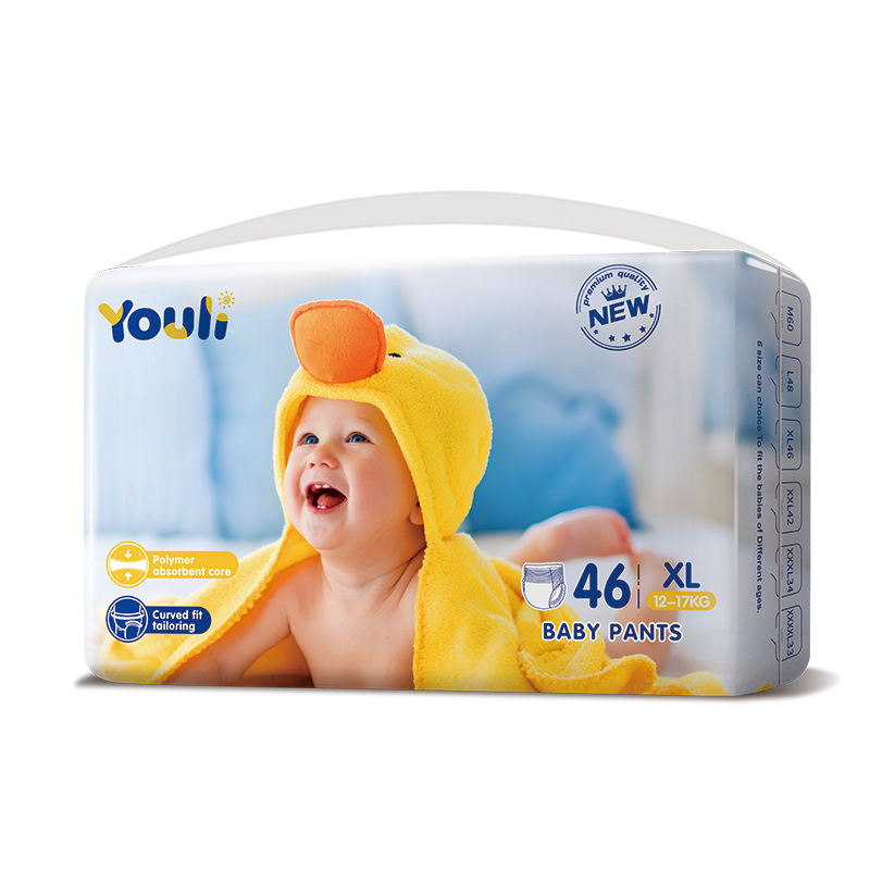 YOULI Premium Diapers Upgrade Version - M (60 Pcs)/L (48 Pcs)/XL (46 ...