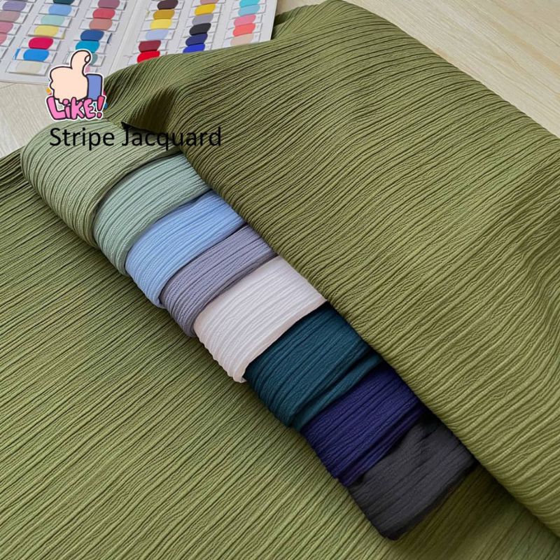 kain pasang stripe Jacquard exclusive bidang 60 | Shopee Malaysia