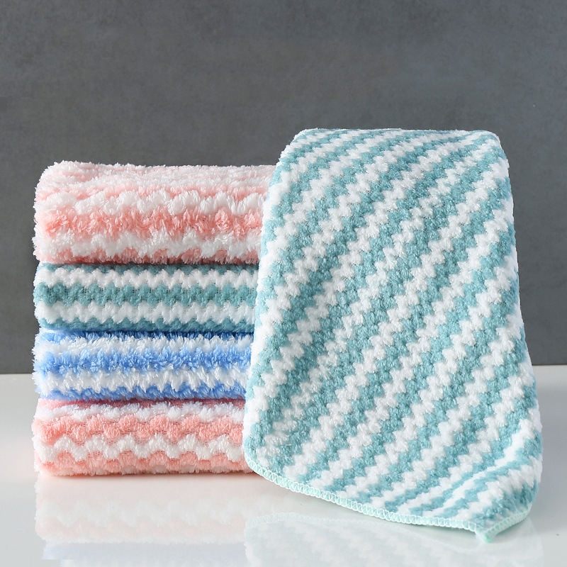 4pc Tradlux Dish Cloth 25x25cm Rag Water Absorption Durable Soft Dish ...