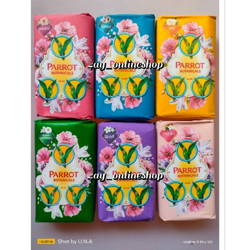 (1pcs 55g) Parrot Botanical Soap| Sabun Herba Burung Semerbak | Shopee Malaysia
