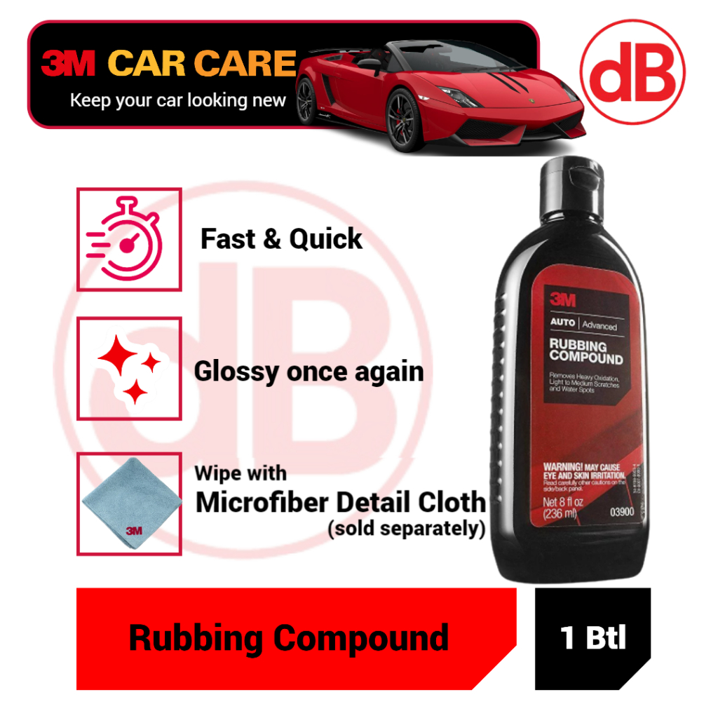 3M Auto Care Rubbing Compound (236ml) (Car Care) | Shopee Malaysia