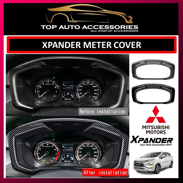XPANDER (ALL) INTERIOR CARBON FIBER COVER / METER COVER CARBON FIBER ...
