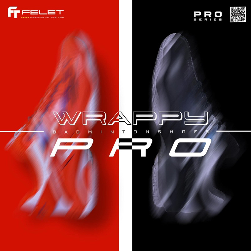 FELET WRAPPY PRO Badminton Shoes | Shopee Malaysia