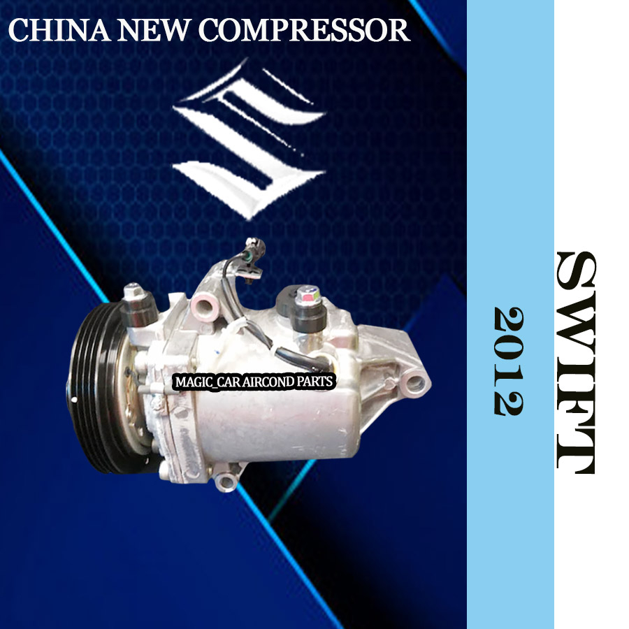 SUZUKI SWIFT 2012 YEAR 4PK CHINA NEW COMPRESSOR/ KOMPRESOR (CAR AIRCOND ...