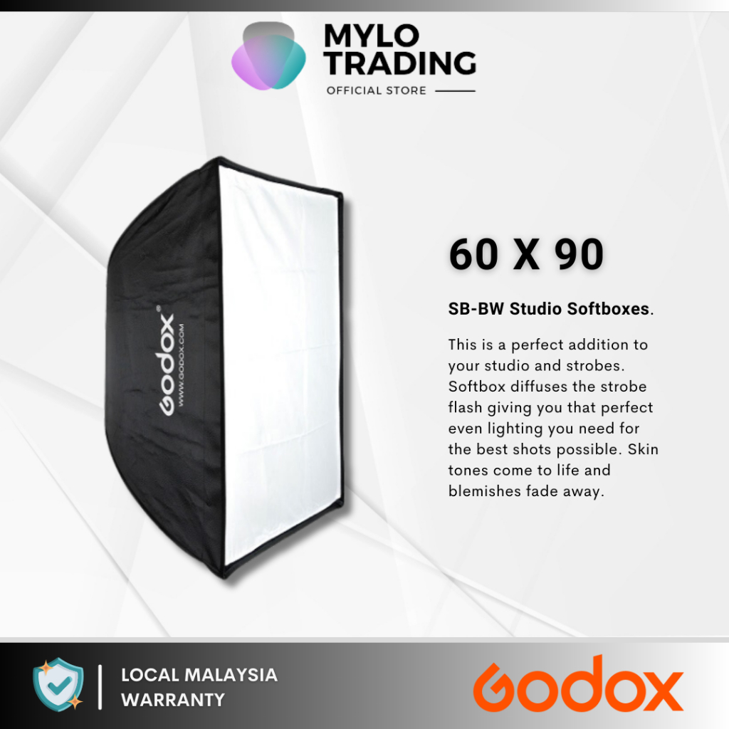 Godox SB-BW 60x60 60x90 90x90 50x130 80x120cm Godox Softbox with Bowens ...