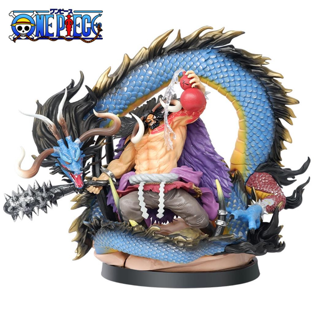 One Piece Kaido Four Emperors King of the Beasts with Seiryu 30cm ...