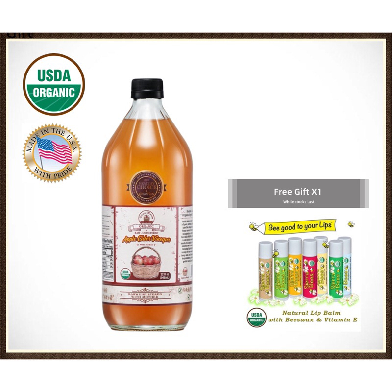 2023 New Holistic Medicine Organic Apple Cider Vineger unpasteurized ...