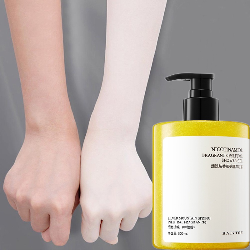 Whitening niacinamide body wash bleaching skin whitening pemutih badan ...