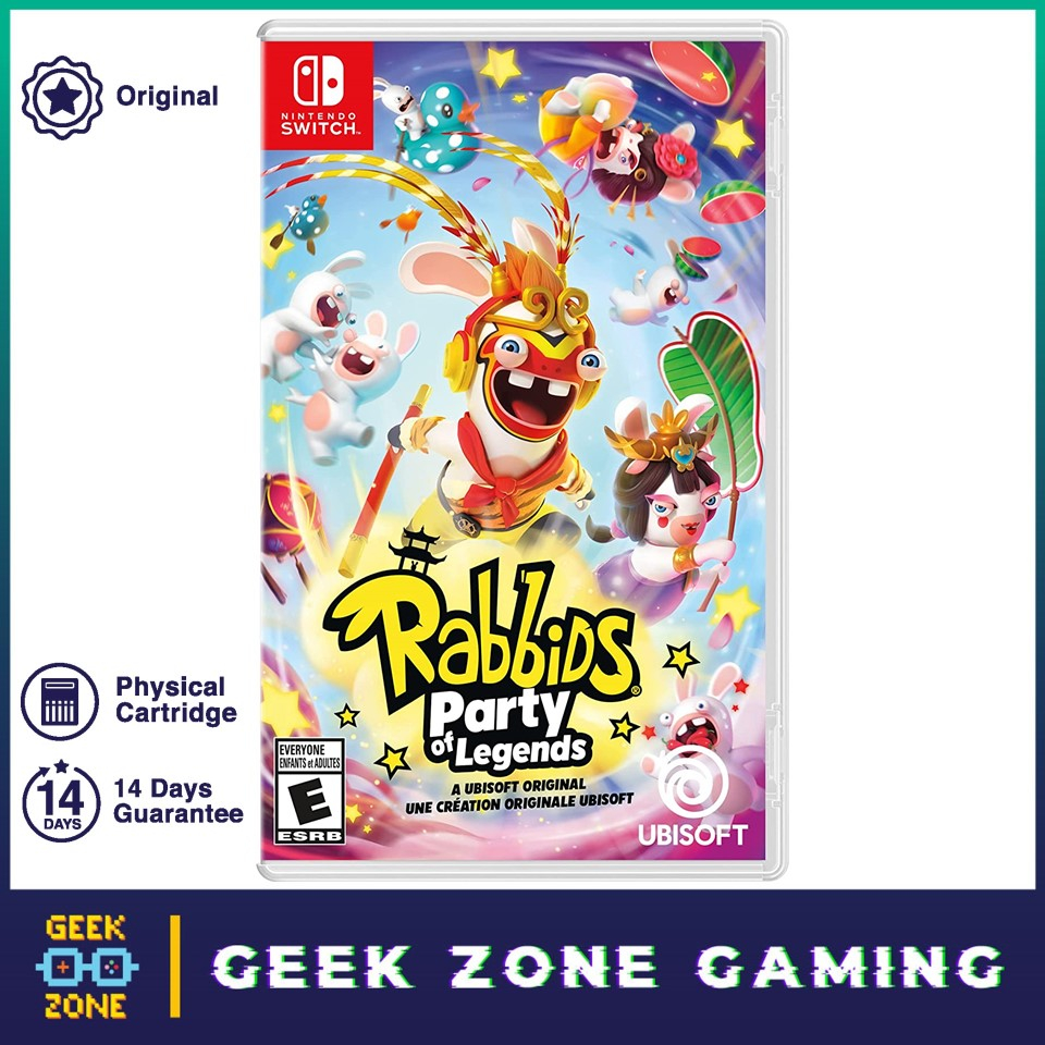 Nintendo Switch Rabbids Party of Legends (English + Chinese) | Shopee ...