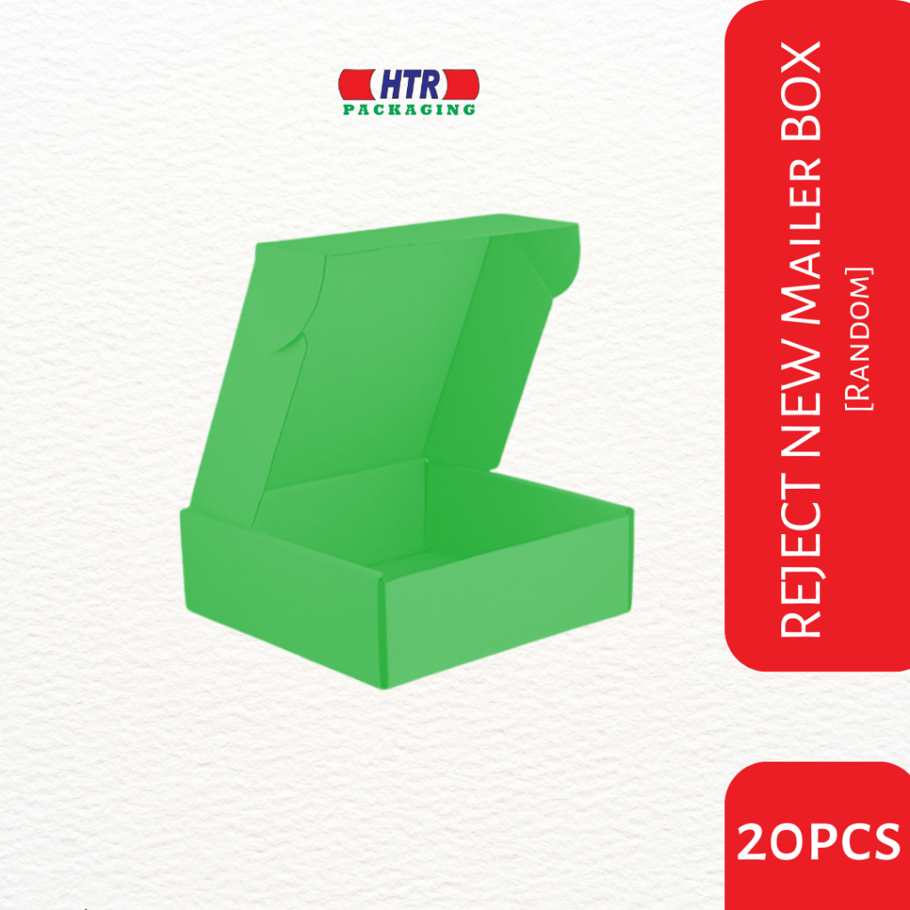 Rejected New Die cut Mailer Box - 20 pcs | Shopee Malaysia
