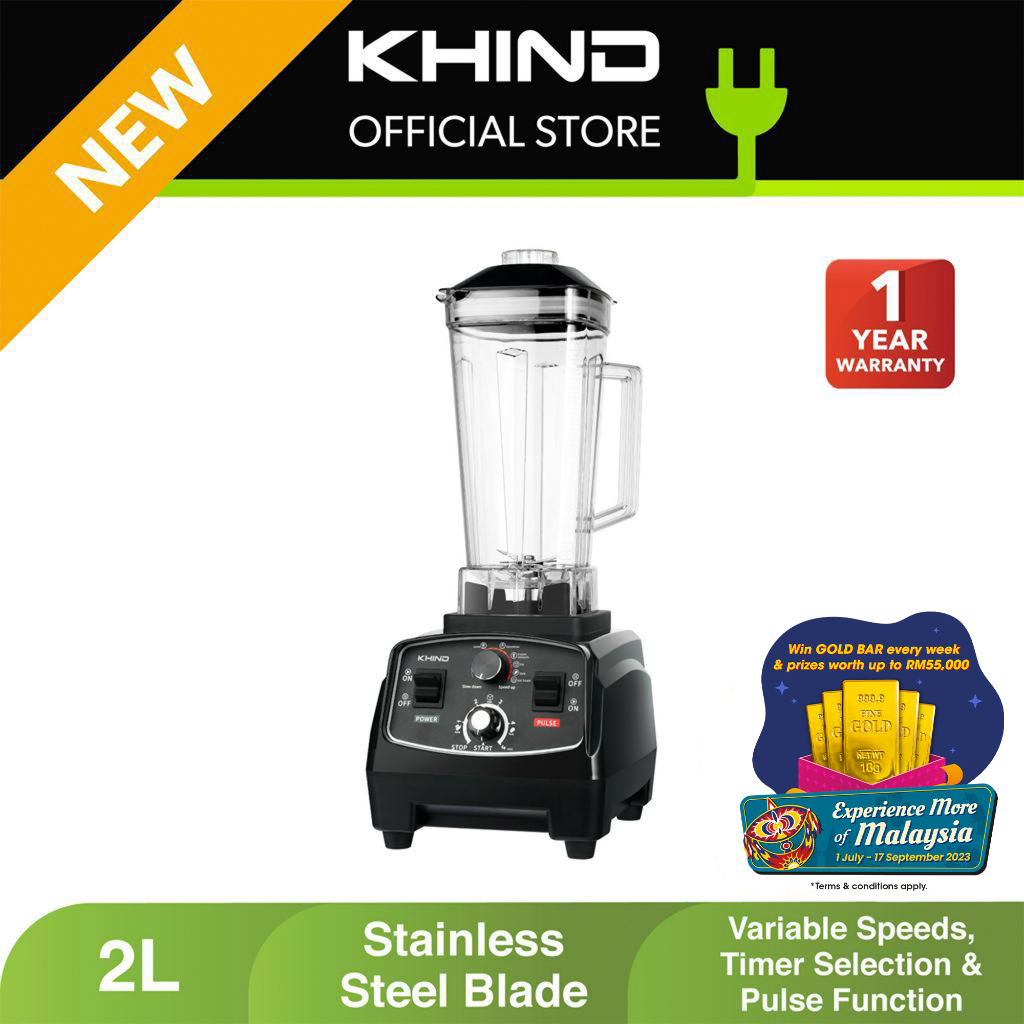 Khind Blender Pro (2L) BL2000P | Shopee Malaysia