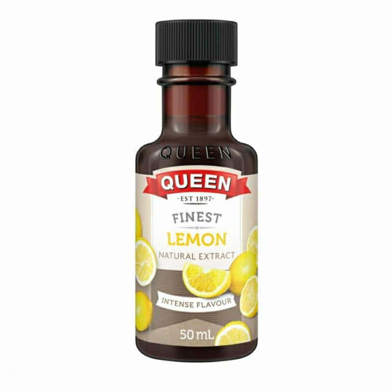 QUEEN FINEST LEMON NATURAL EXTRACT (OIL BASED INTENSE FLV) 50ML ...