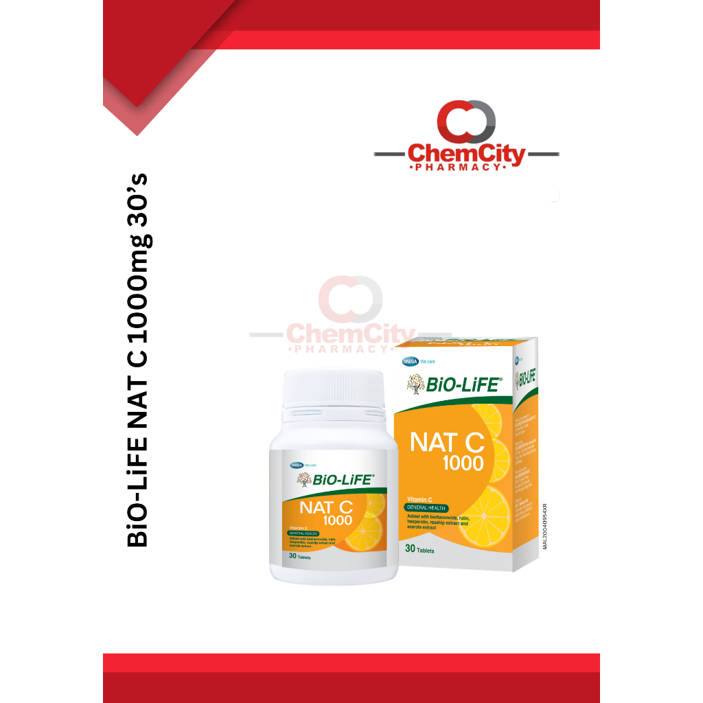 BiO-LiFE Nat C 1000 (150's) / (30's) | Shopee Malaysia