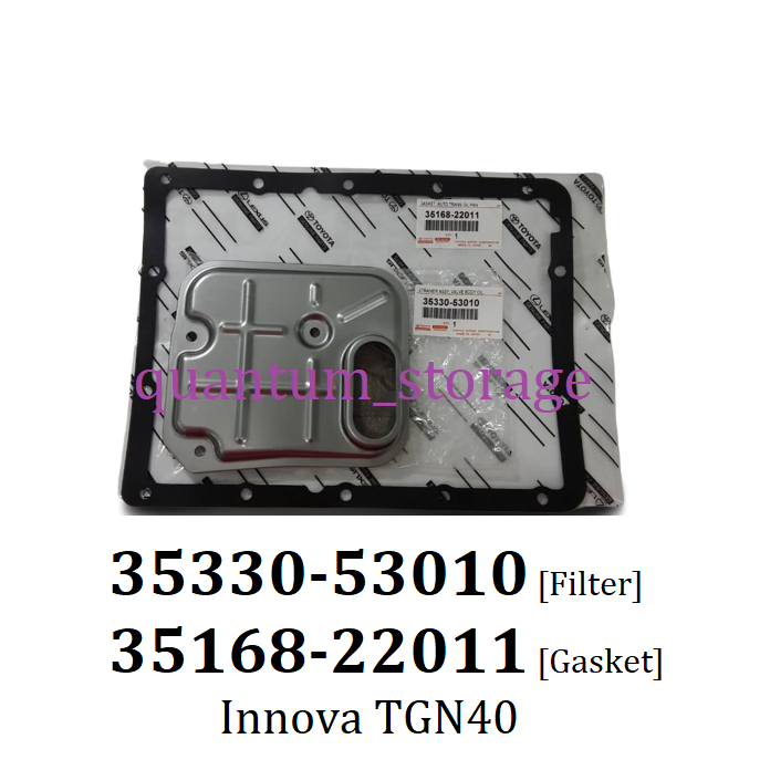 Toyota Auto Filter Valve Body Oil Strainer Gasket 35330-53010 35168 ...