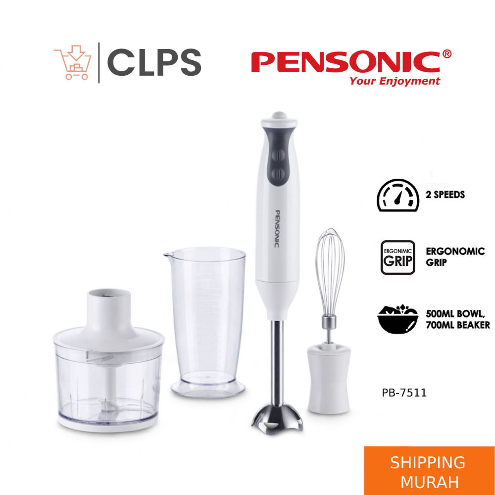 Pensonic PB-7511 Hand Blender (500w) PB7511 | Shopee Malaysia