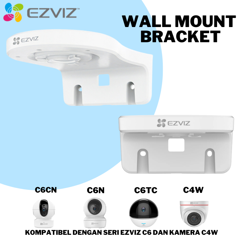 HIKVISION EZVIZ Bracket (Top Global Brand) Wall Mount Compatible with C4W C6C C6N C6CN TY2 C6TC ...
