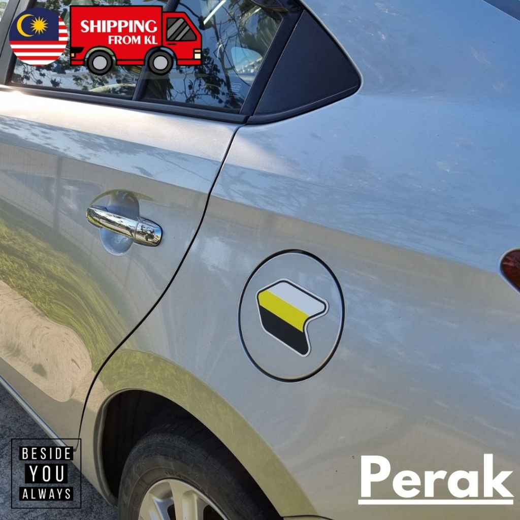 Malaysia Flag Car Magnet Decal/State Car Sticker Magnet/Bendera ...