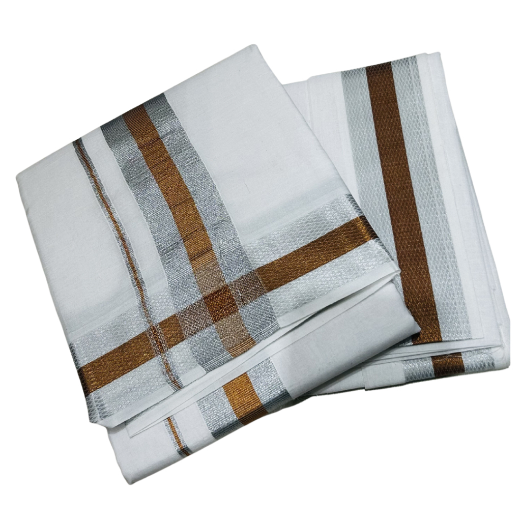 100k (BIG BORDER) Copper+Silver 8X4 White Vesti | Shopee Malaysia