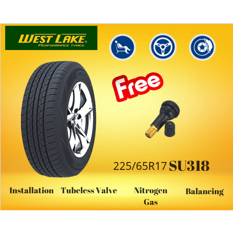 NEW TYRE 225/65R17 SU320 WESTLAKE (WITH INSTALLATION) | Shopee Malaysia