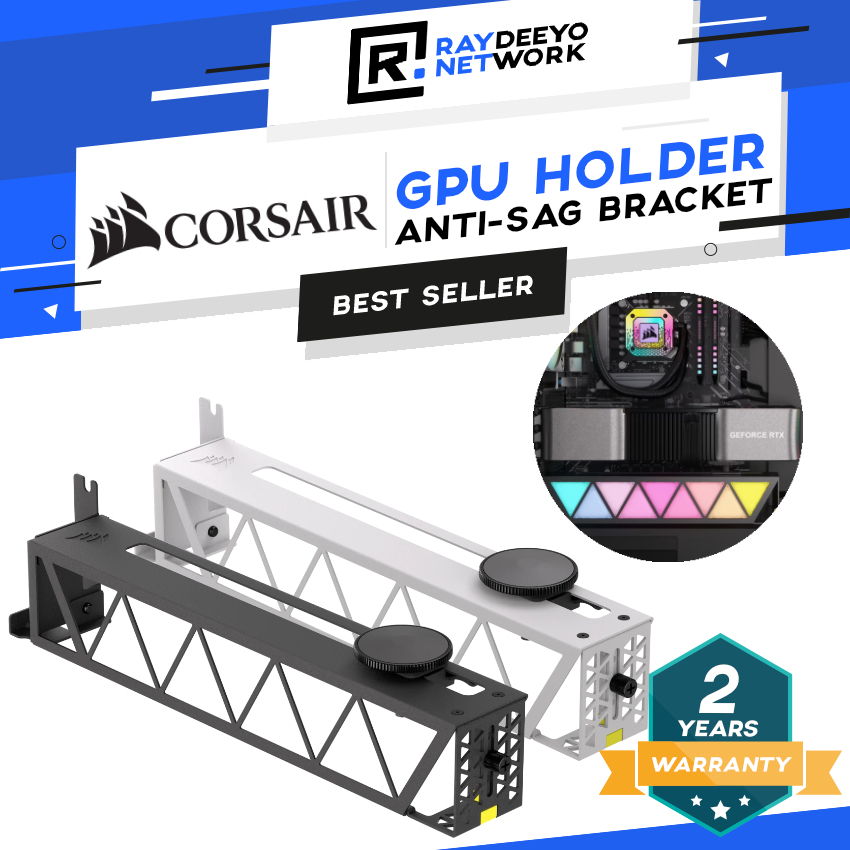 Corsair GPU Anti Sag Bracket - GPU Holder [Compatible with LC100 ...