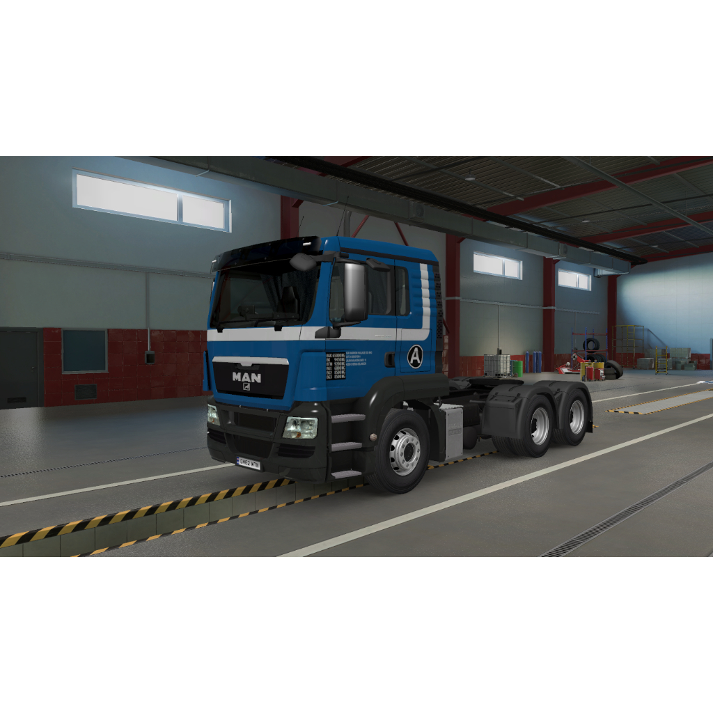Euro Truck Simulator 2 ETS2 MAN TGS Euro 5 Skin [Seri Harmoni] | Shopee ...