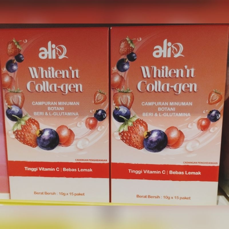Alia Whitening collagen 10g×15sachets | Shopee Malaysia