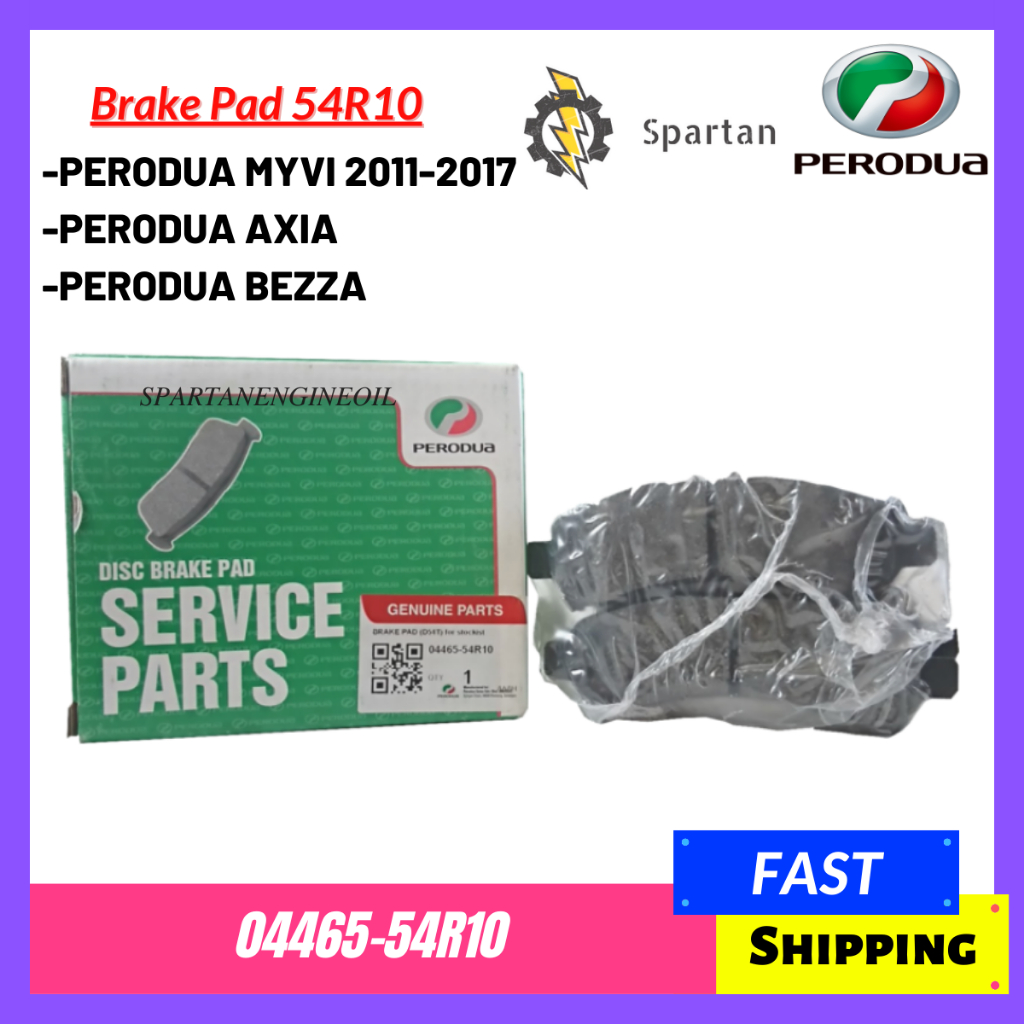 ORIGINAL Disc Brake Pad Front Depan SET- PERODUA MYVI LAGI BEST / ICON ...