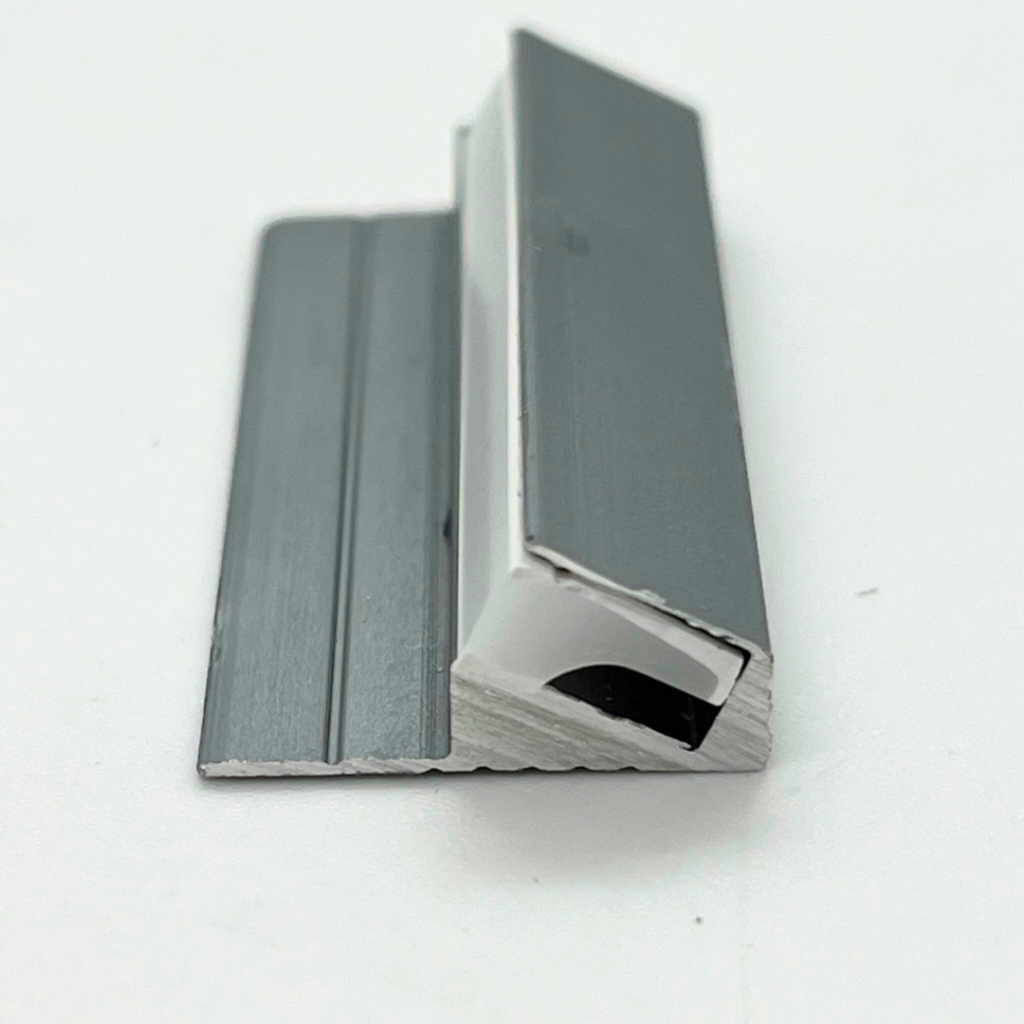 Flat Angle Frameless Embedded Black Coated Aluminium LED strip U ...