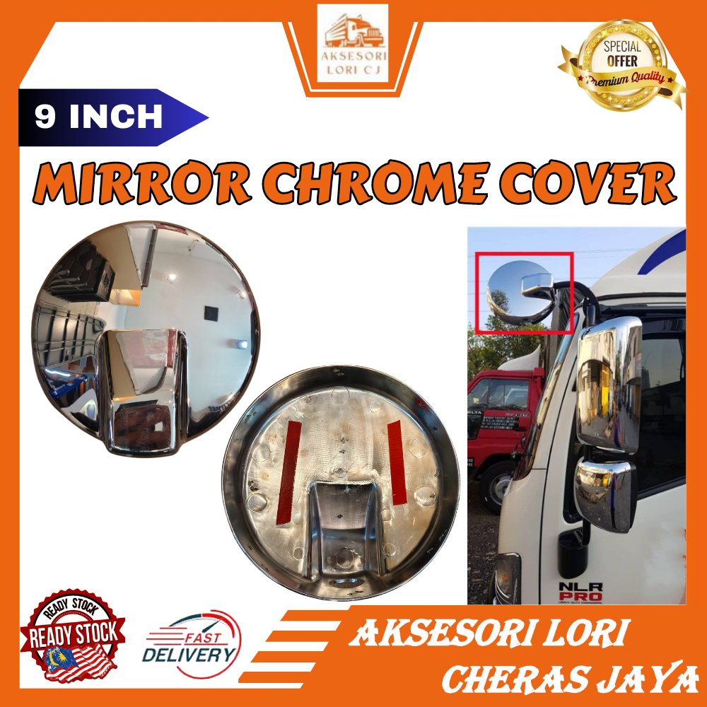 AKSESORI LORI CHERAS JAYA ISUZU/ NPR/ NLR PRO UNIVERSAL 9 INCH ROUND ...
