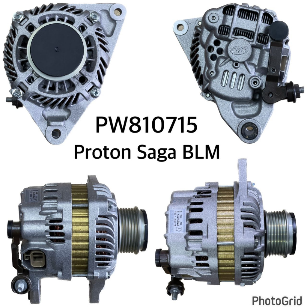 [PW810715N] ALTERNATOR PROTON SAGA BLM, FLX, PERSONA,PREVE CPS 12V 90A ...