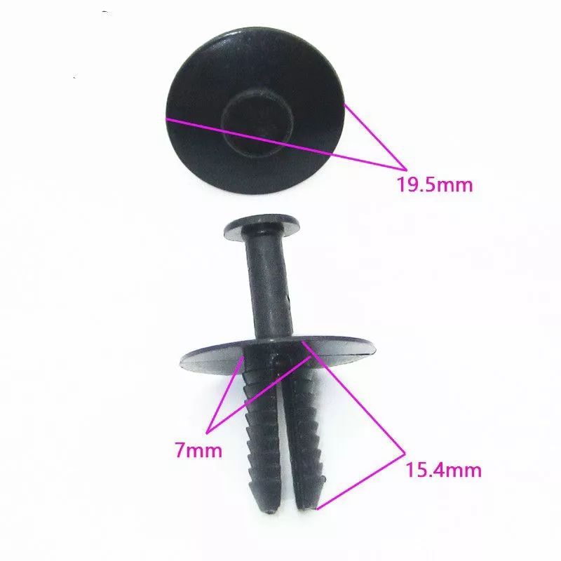 10BIJI Car Clip Benz Clip Bmw Clip Fastener Bumper Fender Clip Car Push ...