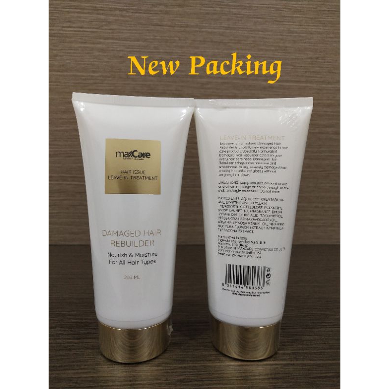 "Rm52.20" After Cashback Maxcare leave-ln Treatment Damaged Hair ...