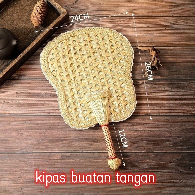 Handfan Traditional Kipas Satay Kipas Tangan Mengkuang Kipas Tangan Pengantin Shopee Malaysia