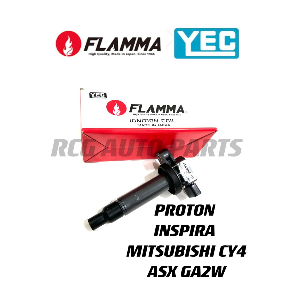 Yec Flamma Japan Ignition Plug Coil for Proton Inspira Mitsubishi ...