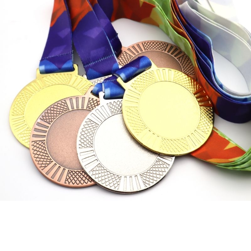 Metal Hanging Medal Lanyard Blank/with Logo Wording Printing Pingat ...