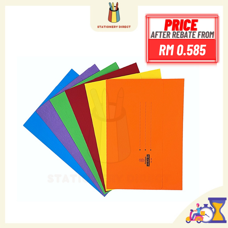 Pineapple/Abba Pocket File Manila Card FPF 185/ Pocket File / Fail ...