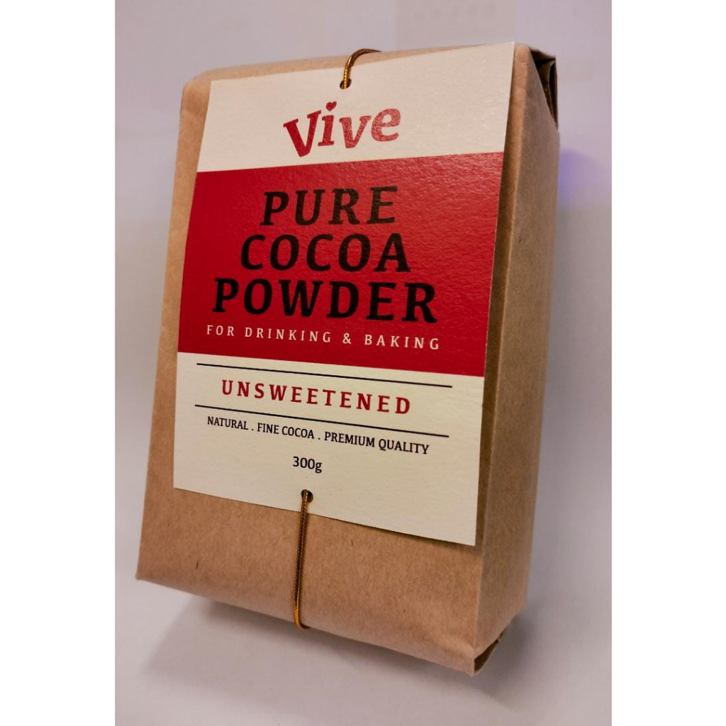 Vive Snack Organic Pure Cocoa Powder 有机纯正可可粉 - 300g | Shopee Malaysia