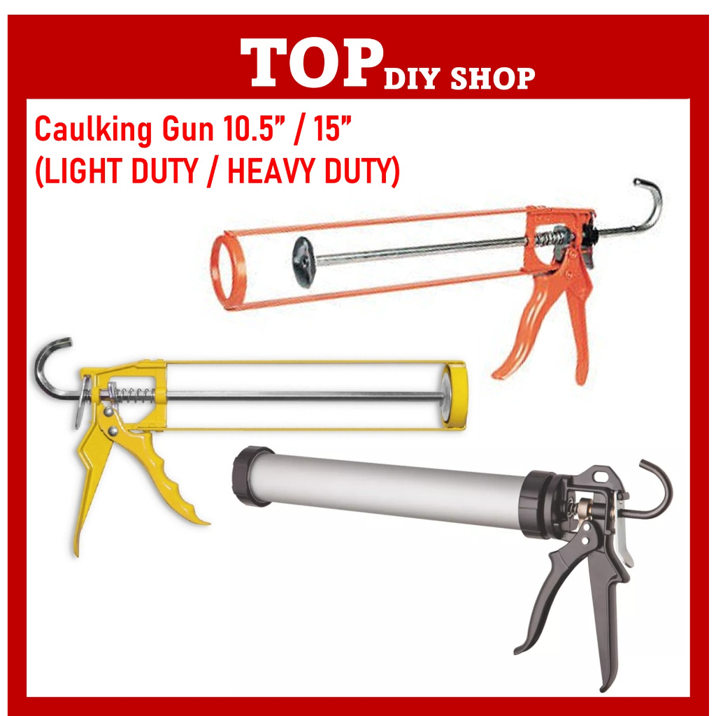 11” Heavy Medium Silicone Caulking Gun for Pressing Inject Silicone ...