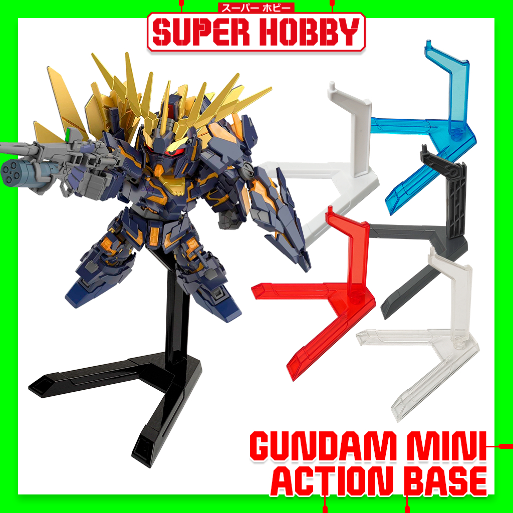 Basic Gundam Stand for SD/ BB / SDCS / SDEx / HG Mini Action Base ...