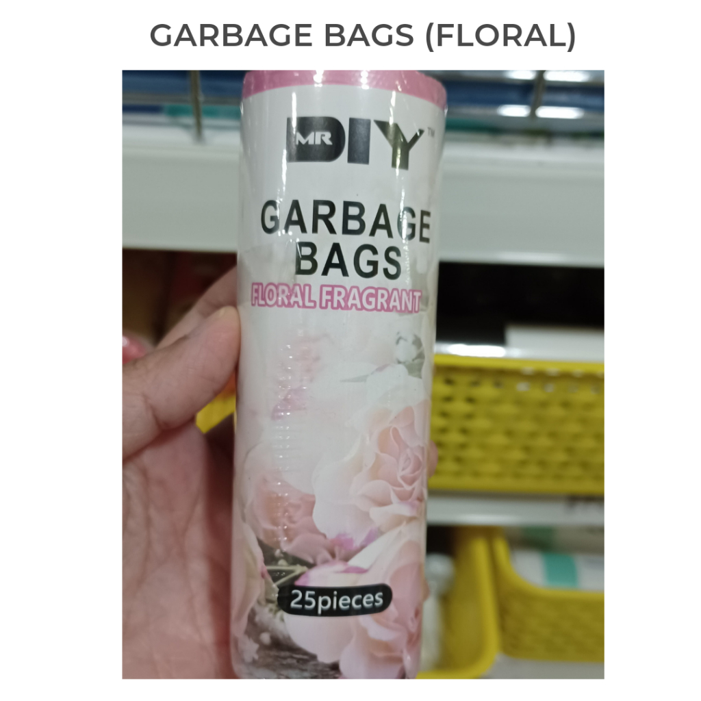 Plastik sampah wangi Mr Diy bunga, serai, lavender, lemon | Shopee Malaysia