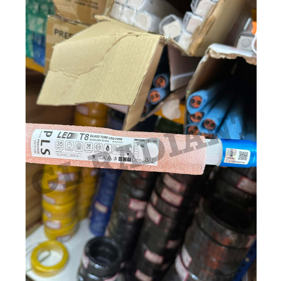 PRESTIGE 1 CTN!!! T8 LED LIGHT TUBE 4FT 35W 6500K/4000K/3000K DAYLIGHT ...