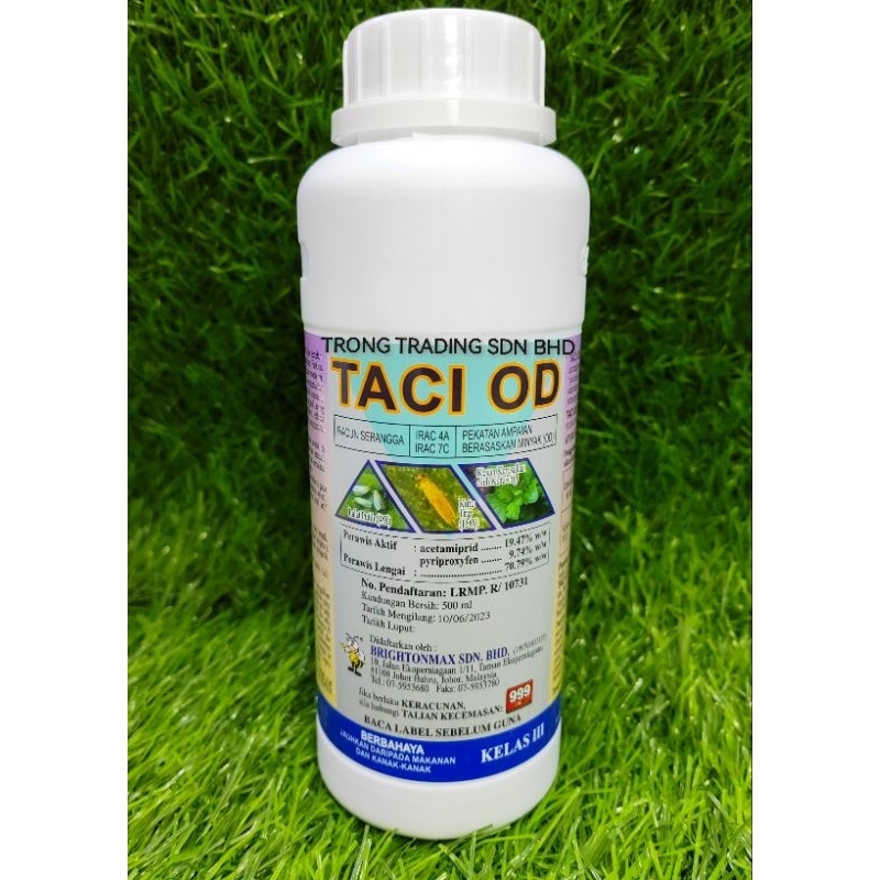 TACI OD 500ML - Brightonmax (2 in 1)RACUN SERANGGA KUTU TRIP, LALAT PUTIH （acetamiprid ...