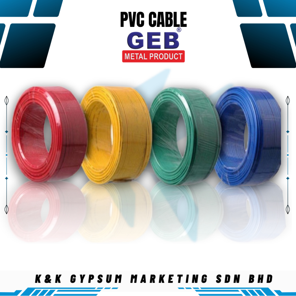 GEB PVC CABLE Insulated Cable 1.5mm / 2.5mm Auto Control Cable Kabel ...