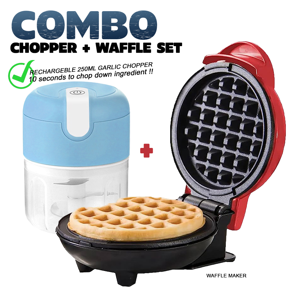 Waffle Maker Toaster Round Wafel Electric Mini Waffles Machine ...