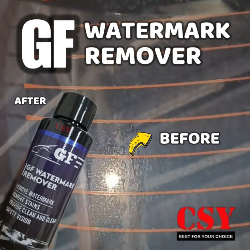 GF WATERMARK REMOVER ( CERMIN KERETA TEPI DAN BELAKANG ) Glass ...