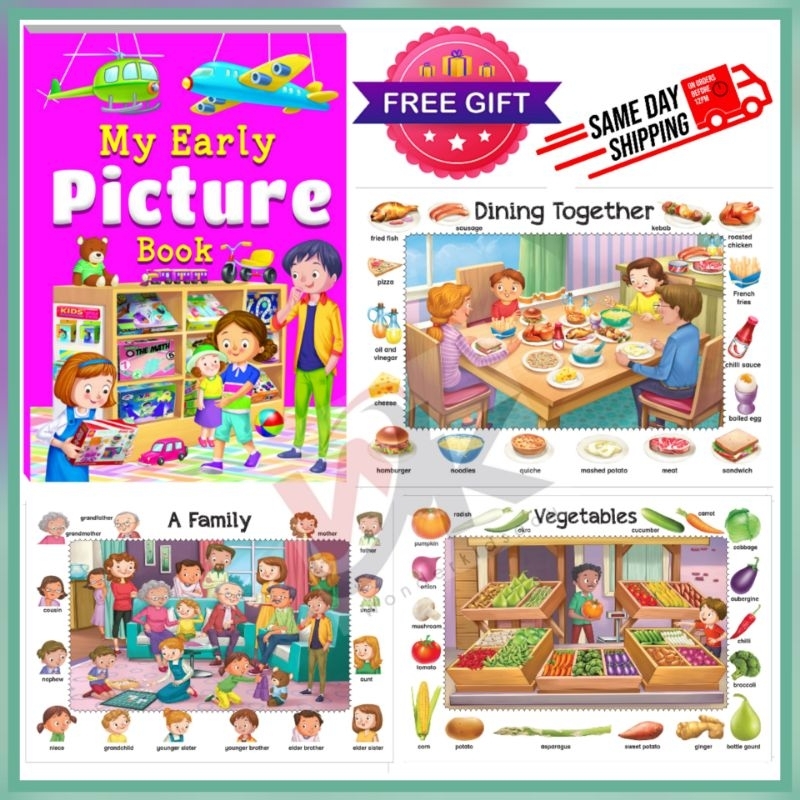 Mind to Mind My Early Picture Book | Buku Bergambar Kanak Kanak | My ...