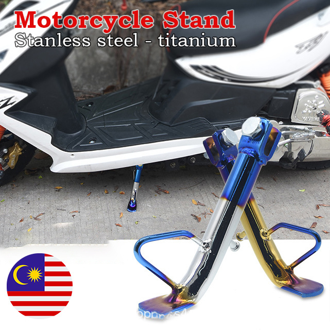 🇲🇾 - Motorcycle side stand titanium stainless steel side stand motor ...