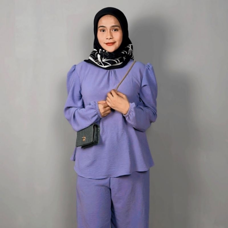 MAWAR SET MUSLIMAH DRESS. SUIT MULIMAH FASHION DESİGN 1 [READY STOCK ...