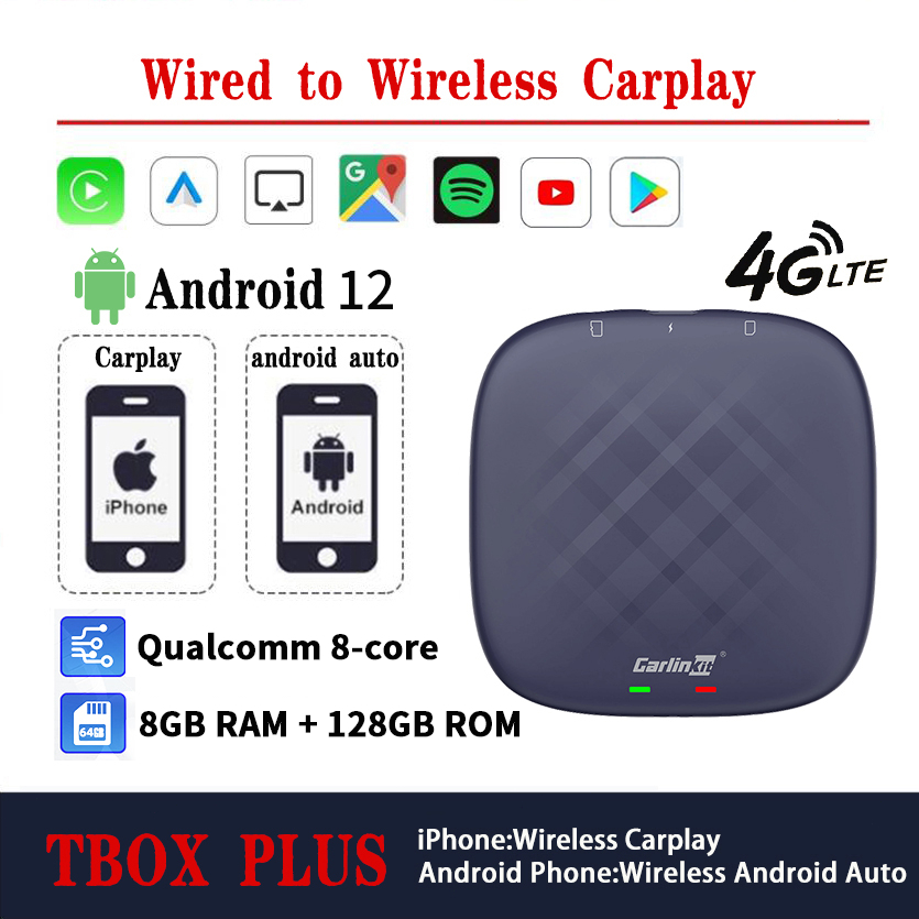 Carlinkit Wireless carplay ai box android auto Android 12 3+32g carlink ...