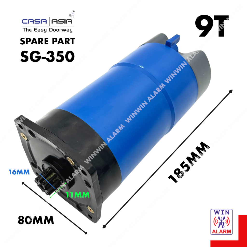 SPARE PART CASA ASIA SG-350 GEAR BOX / MINI MOTOR SG350 S350 ( 9T ) | Shopee Malaysia
